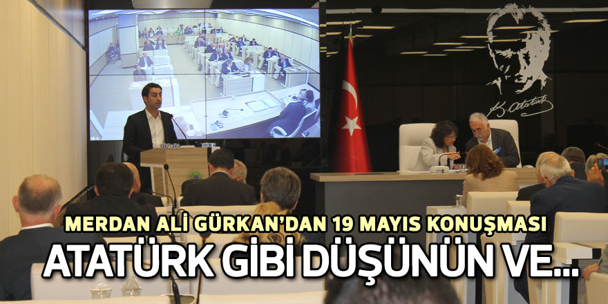 Merdan Ali Gürkan’dan 19 Mayıs konuşması